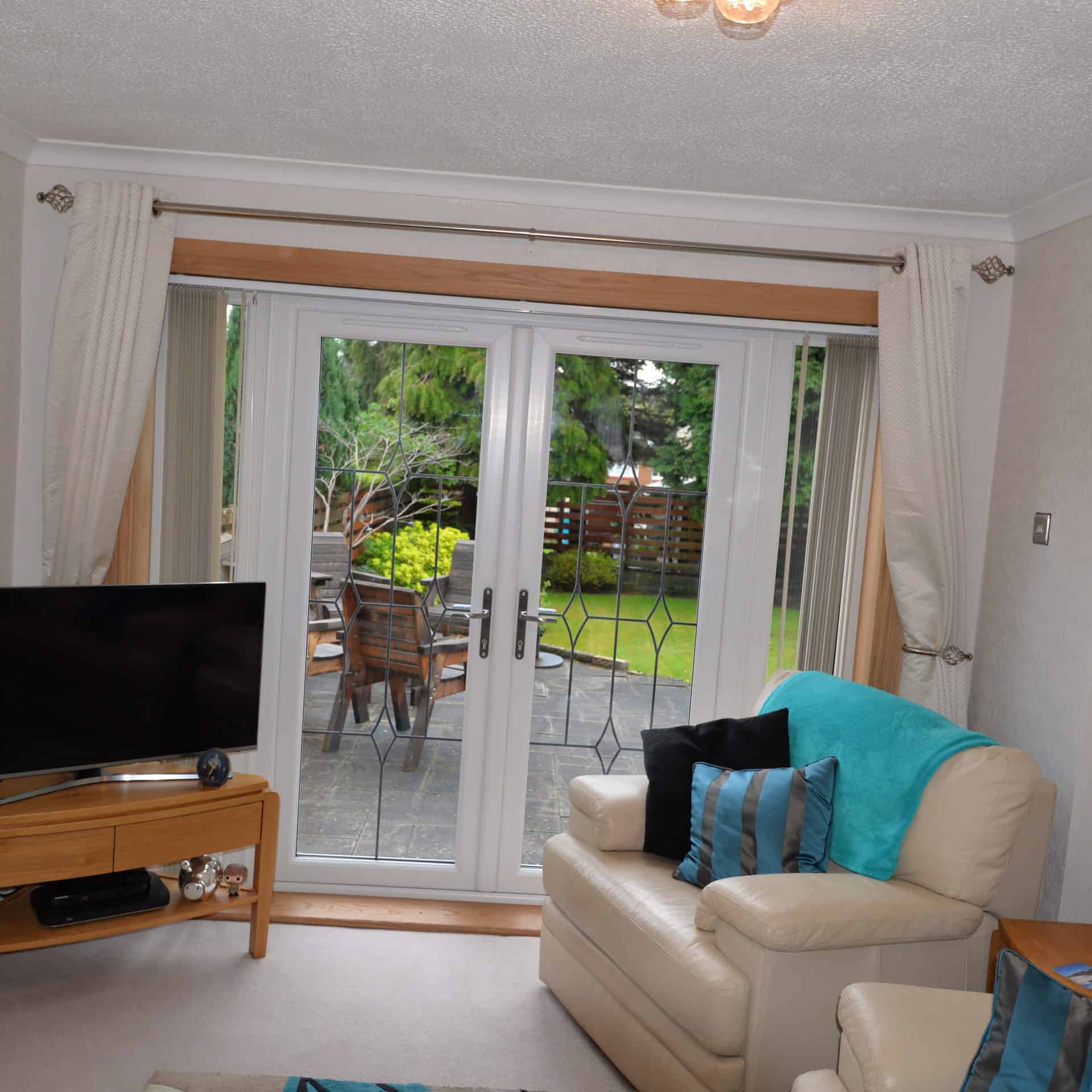 Upgrade to Lorimer french doors with side screens retains character of ...