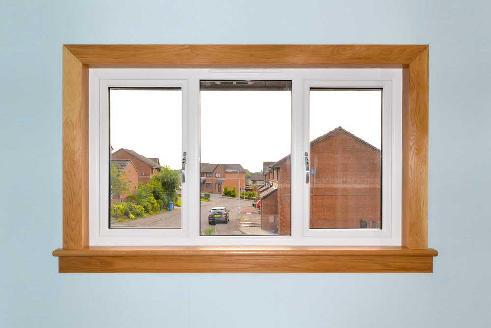 New windows in rosewood makes home look modern again - CR Smith
